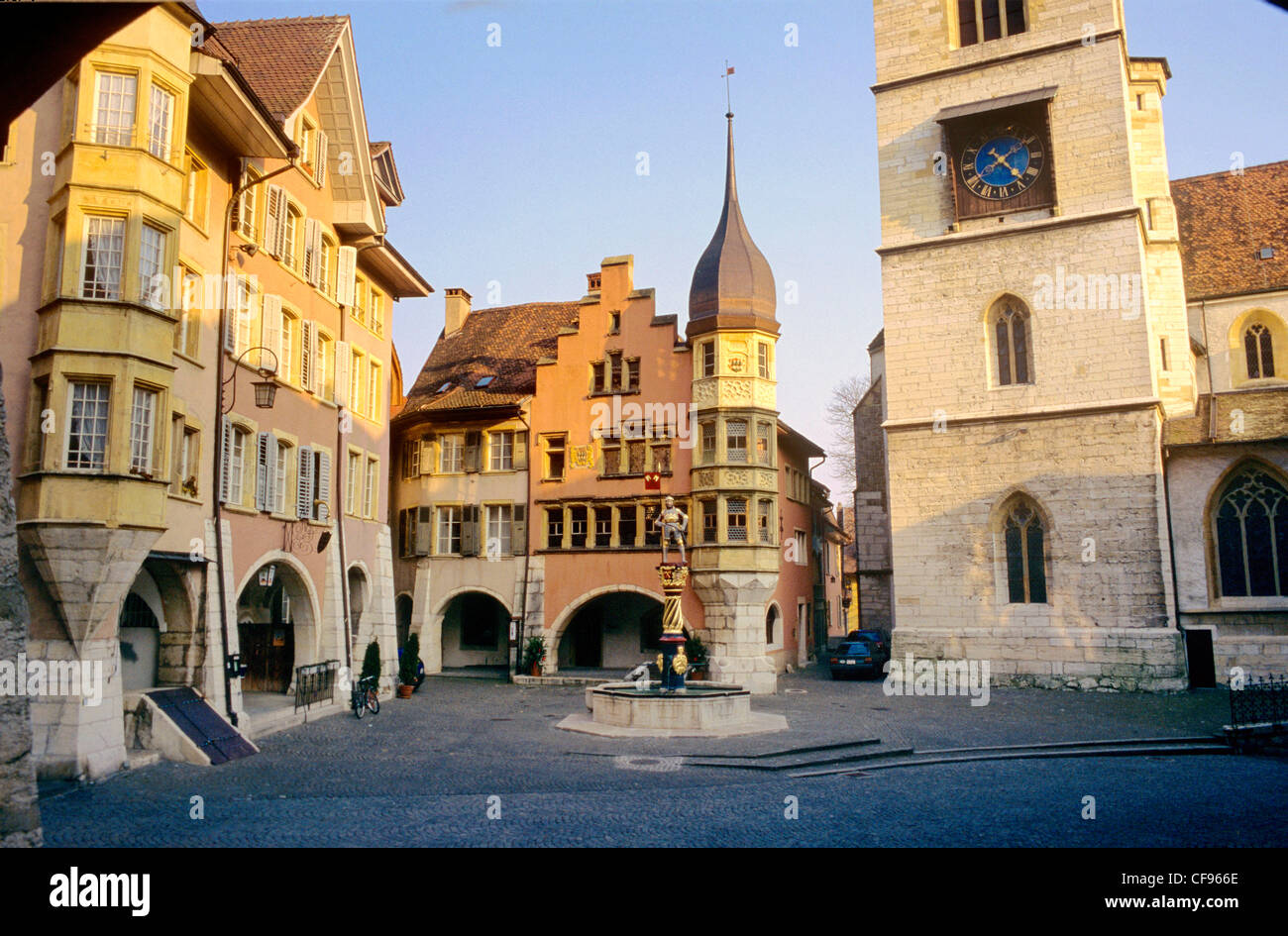 The old town biel bienne hi-res stock photography and images - Alamy