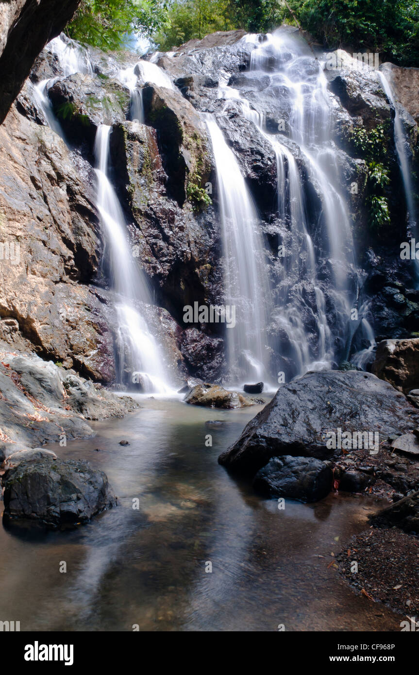 The Argyle Waterfalls are Tobago's highest waterfalls Stock Photo - Alamy
