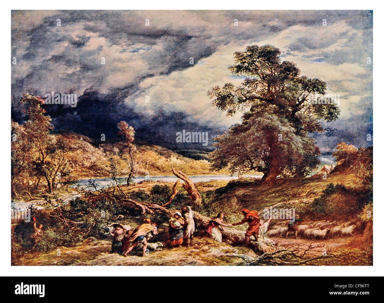 Historical flood flooding ancient hi-res stock photography and images ...
