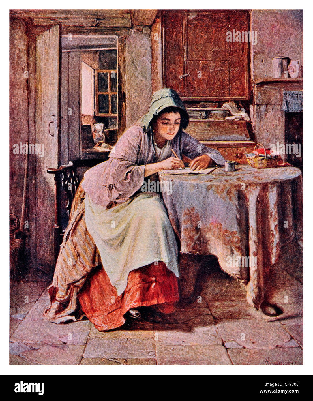 Katie's Letter by Haynes King Stock Photo - Alamy