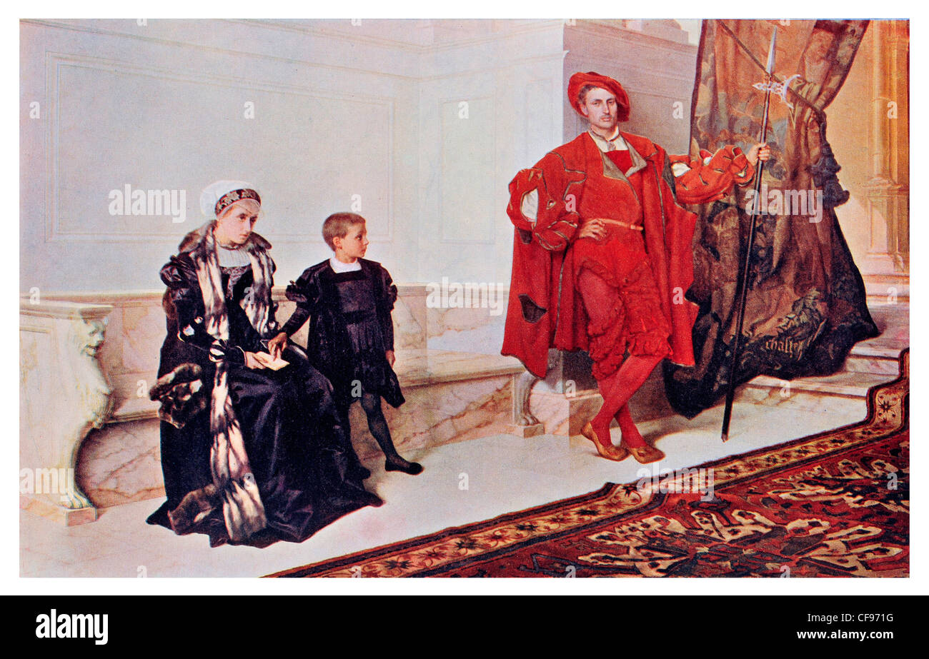 Awaiting an Audience by Willem Geets Stock Photo - Alamy