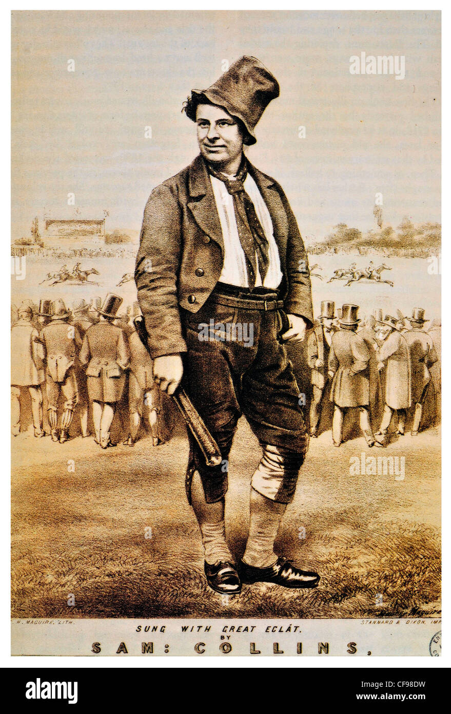 Sam Collins 1826 1865 Stock Photo - Alamy