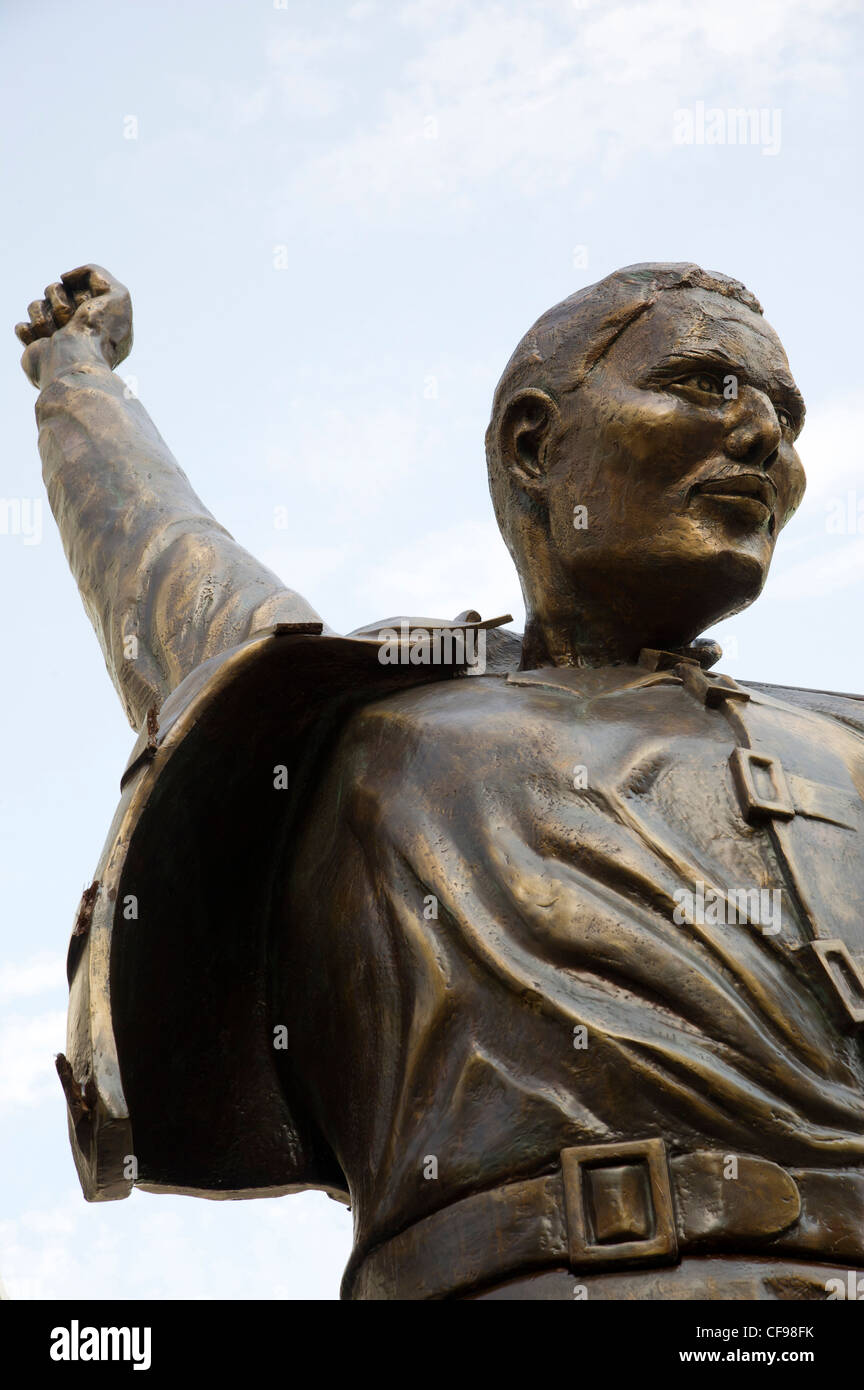 A statue of Freddie Mercury, the lead singer of the rock band Queen in ...