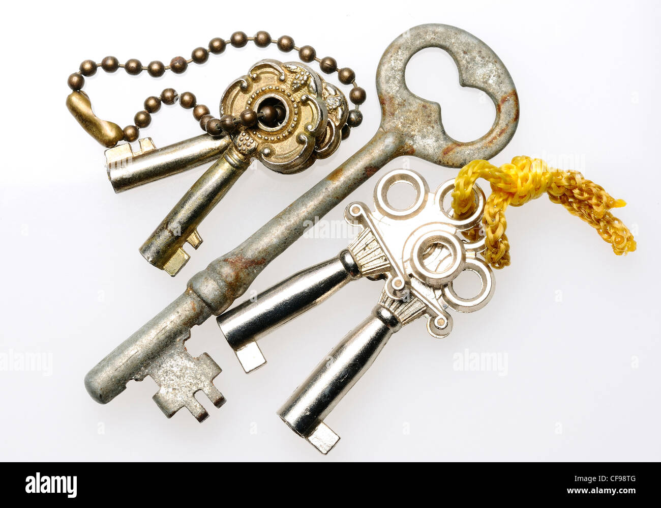 Assorted Antique Keys Stock Photo - Alamy