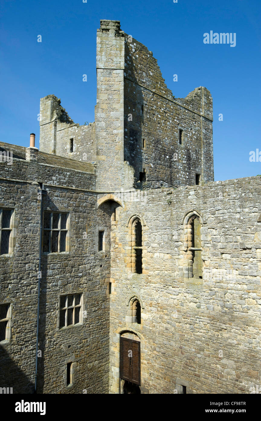 Castle Bolton is one of the country's best preserved medieval castles ...