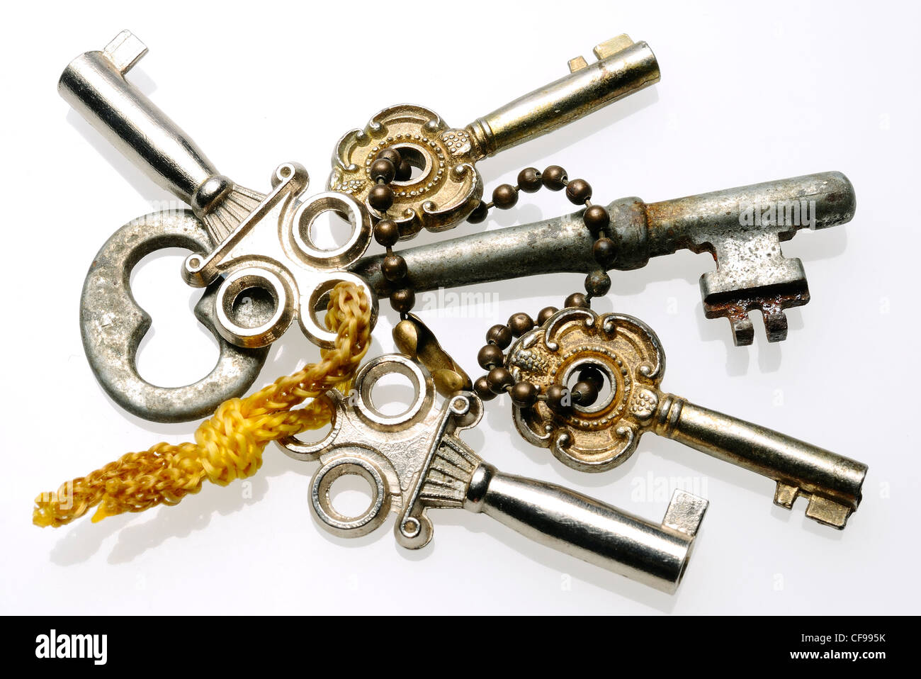 Assorted Antique Keys Stock Photo - Alamy