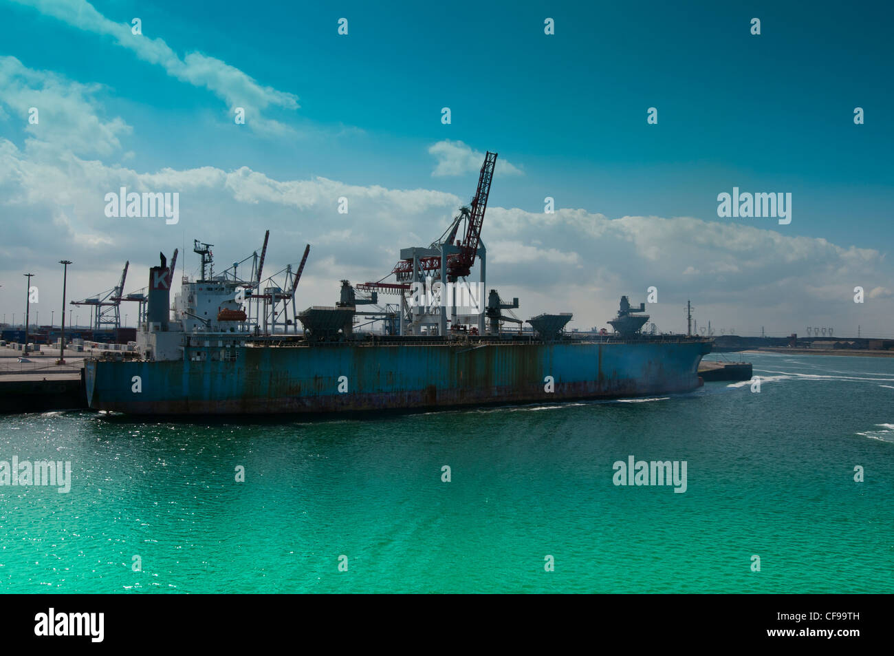 docking ferry at Dunquerque harbour, France, Europe Stock Photo - Alamy