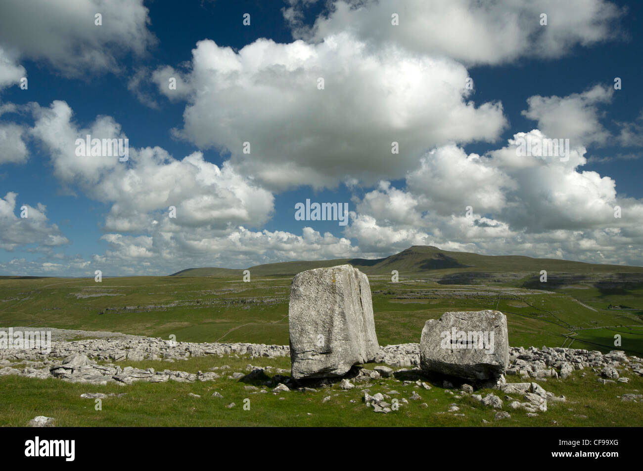 The limestone Cheese Press stones are two large naturally occuring ...