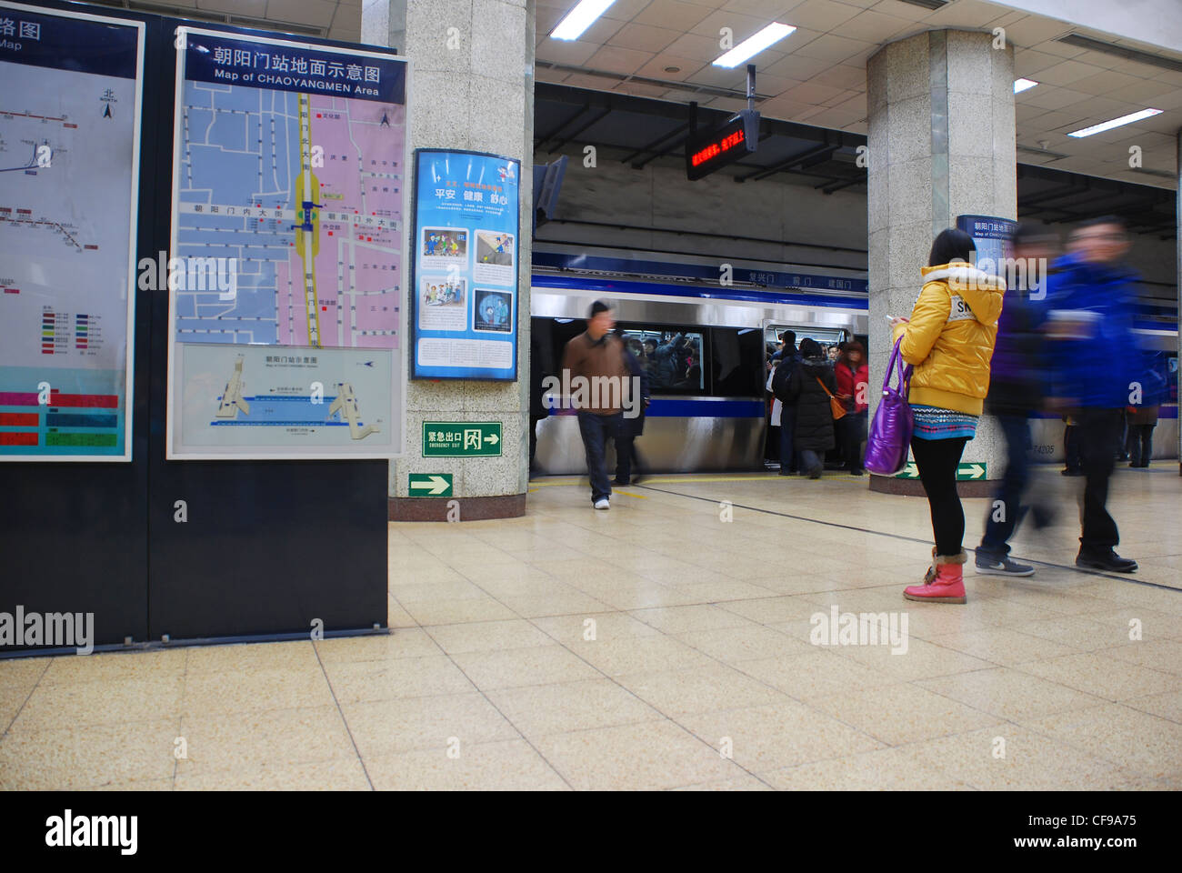 Subway station map hi-res stock photography and images - Alamy