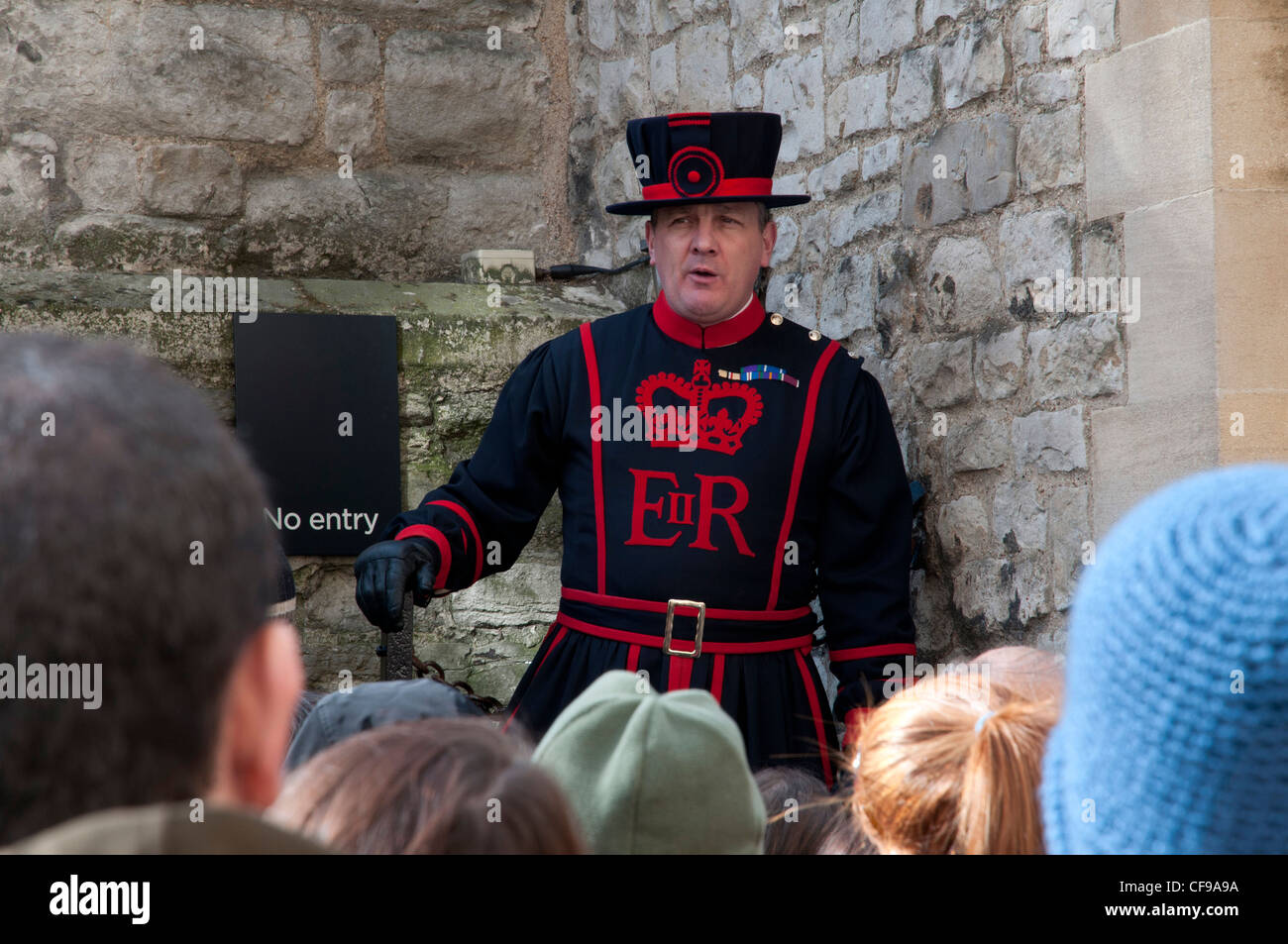 The Tower of London museum and UNESCO world heritage site. Beefeaters ...