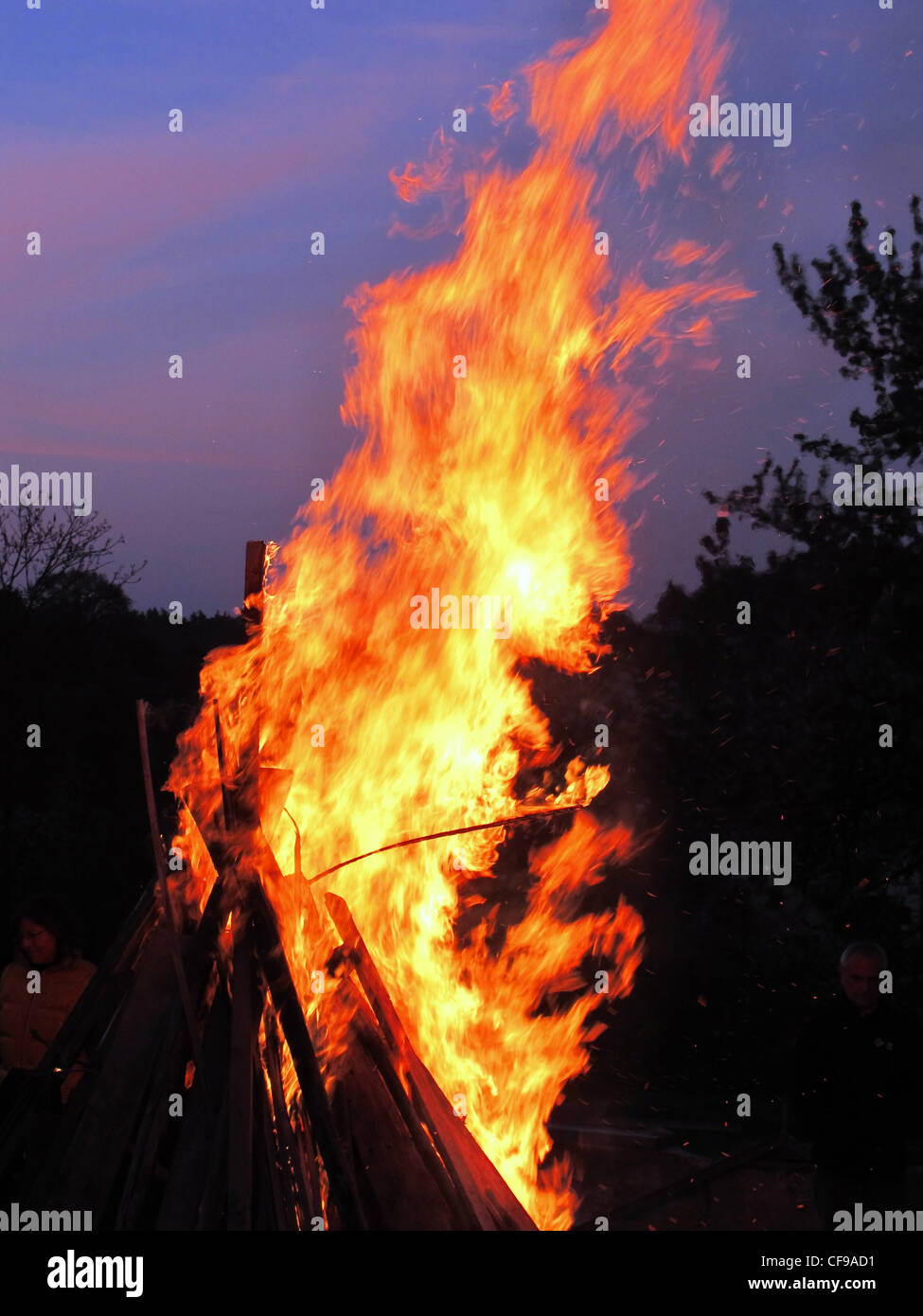 Easter fire tradition hi-res stock photography and images - Alamy