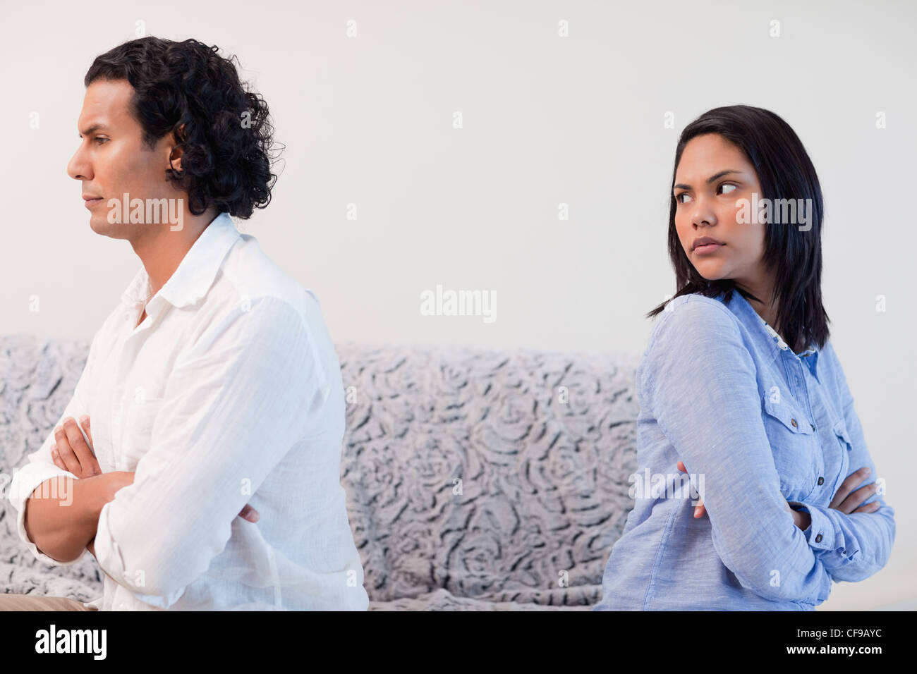 Miserable couple 20s hi-res stock photography and images - Alamy