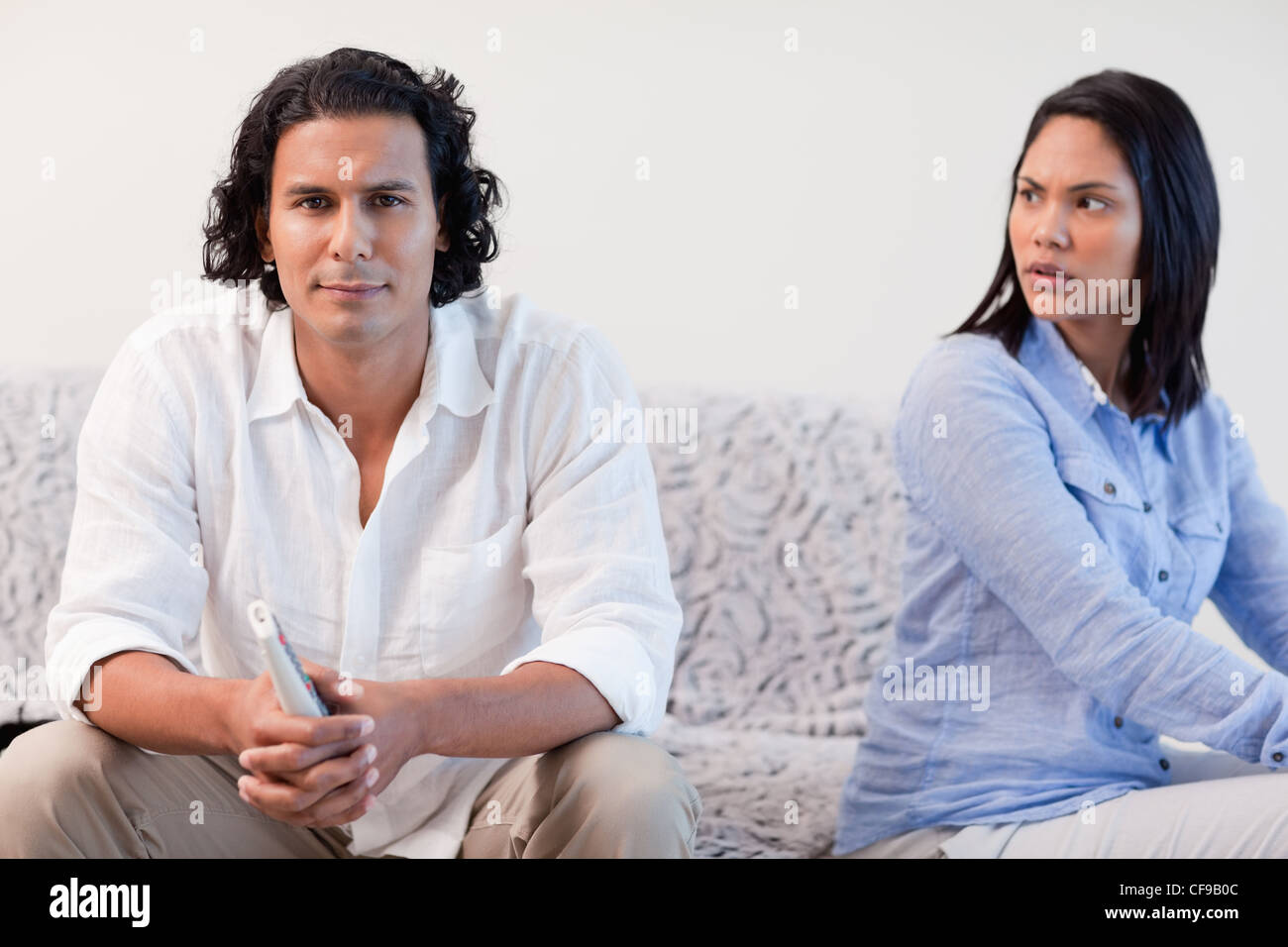 Miserable couple 20s hi-res stock photography and images - Alamy