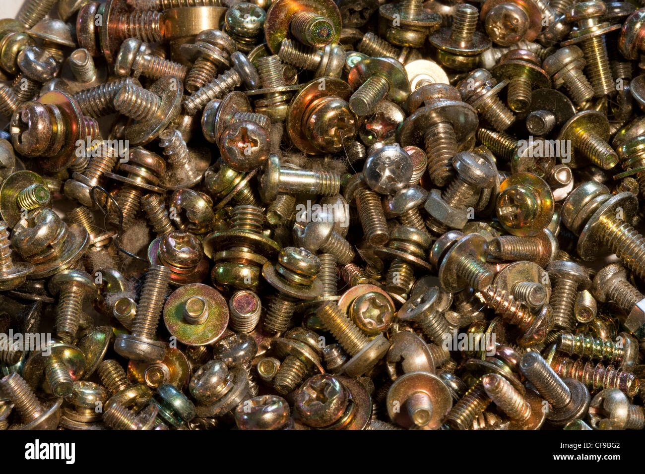 A pile of screws Stock Photo - Alamy