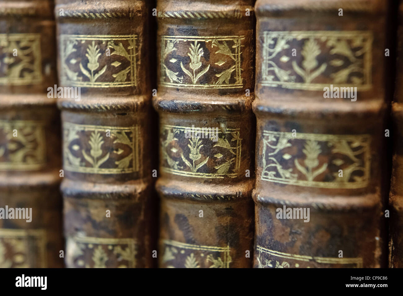 Beautiful old books hi-res stock photography and images - Alamy