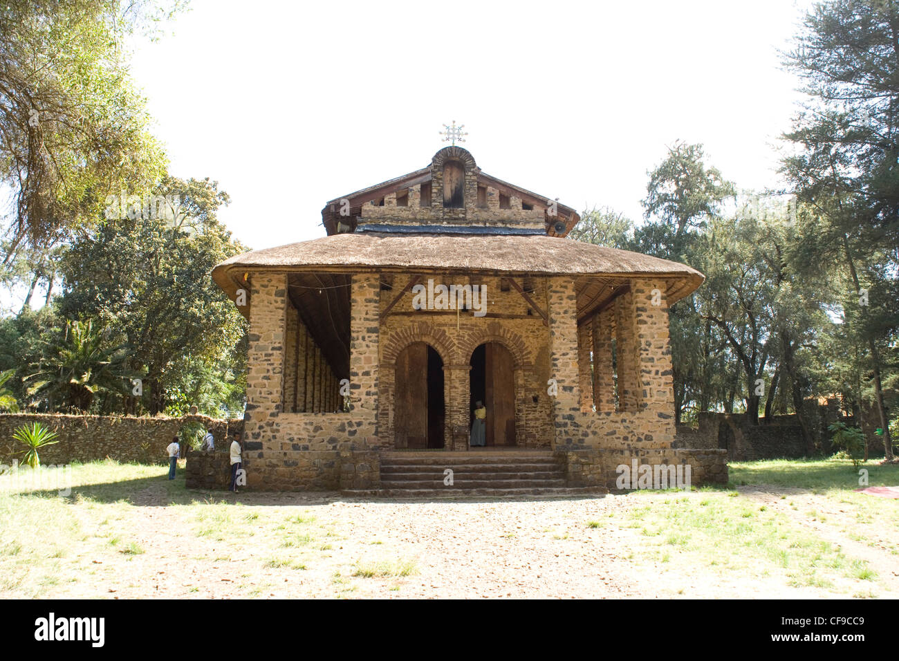 Debre Berhan Selassie Church in Gonder, Ethiopia Stock Photo - Alamy