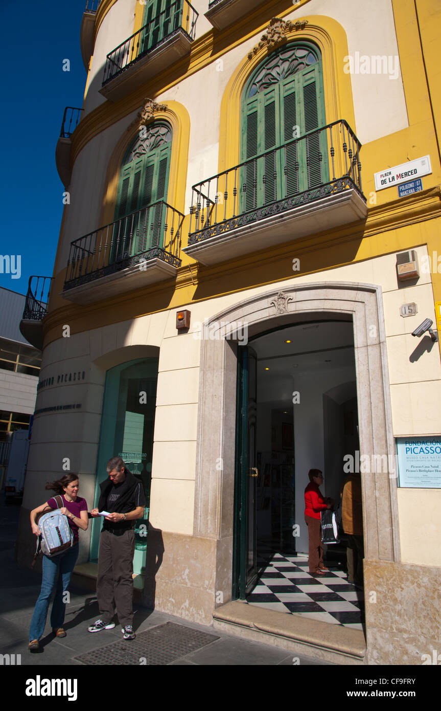 Casa Natal de Picasso the Picasso birthplace at Plaza de la Merced ...