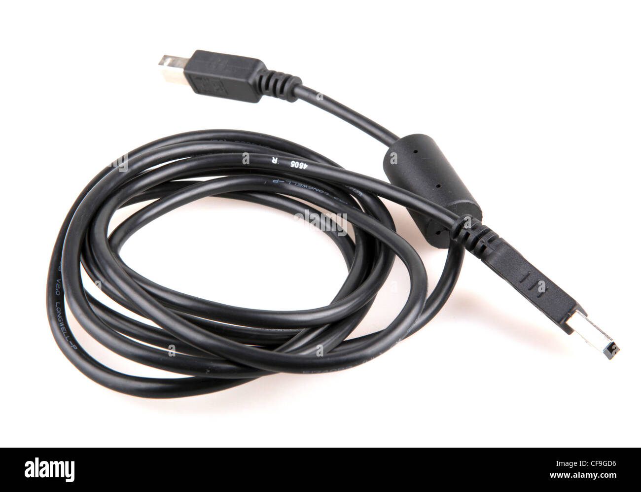 Black server cables Cut Out Stock Images & Pictures - Alamy