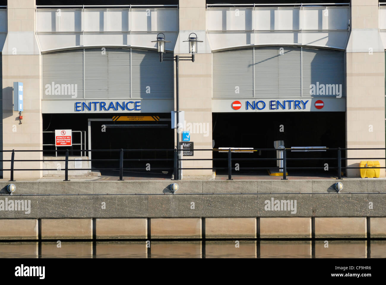 Car park entrance and exit Stock Photo - Alamy Car park entrance and exit Stock Photo - Alamy