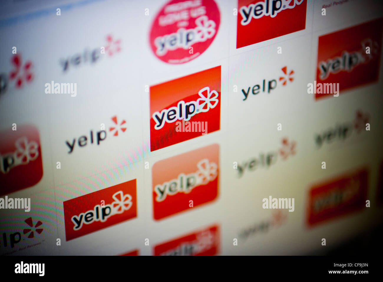 Yelp logo hi-res stock photography and images - Alamy