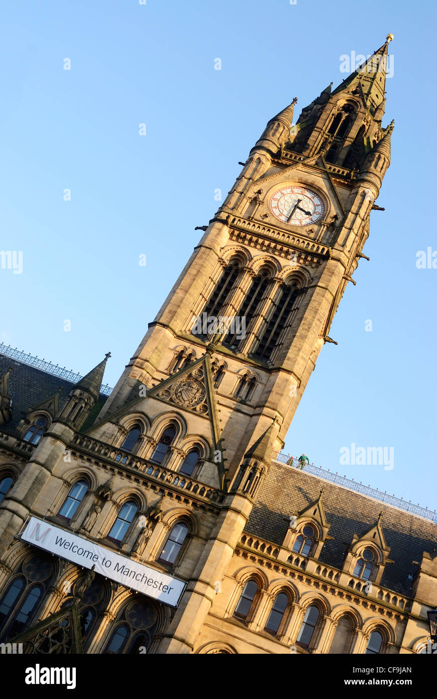 Manchester town Hall - the administrative centre for Manchester Stock ...