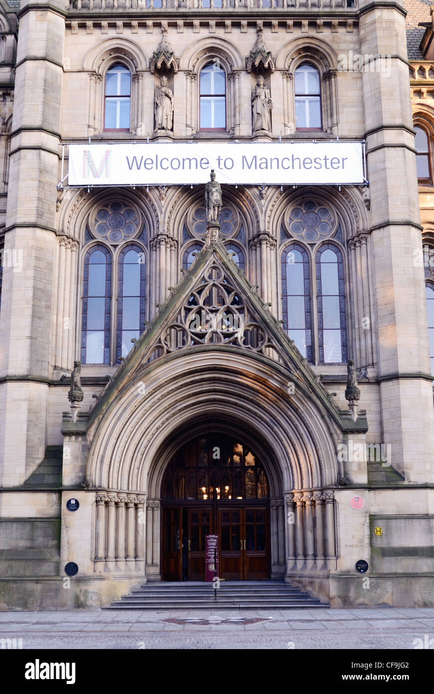 Manchester Town Hall Stock Photo - Alamy