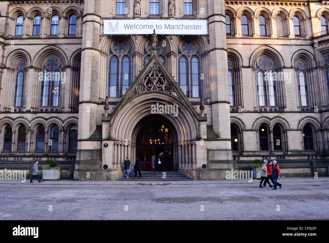 Manchester Town Hall Stock Photo - Alamy