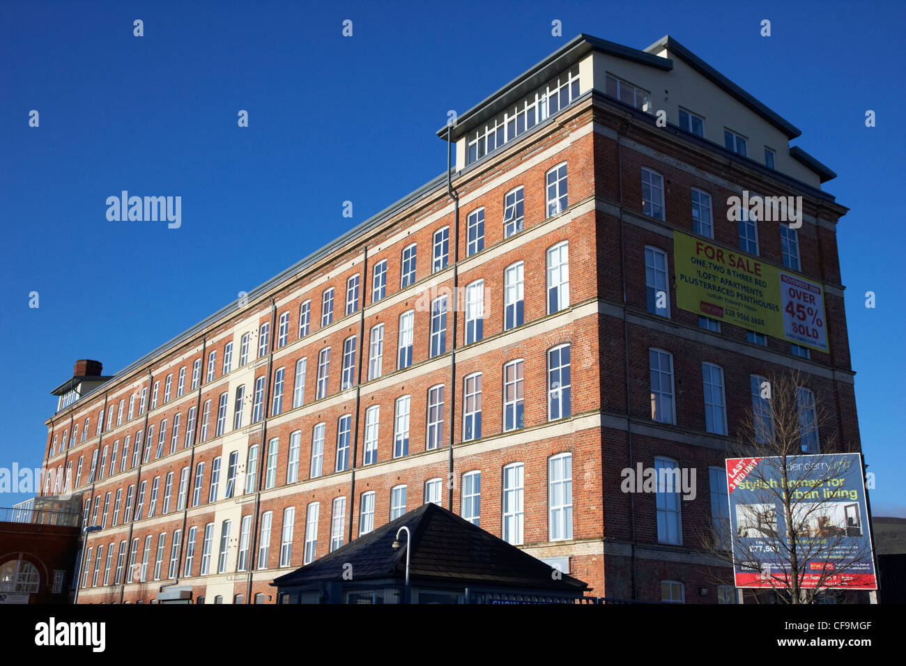 Edenderry Mill Ardoyne Belfast Northern Ireland UK. Edenderry is one of ...
