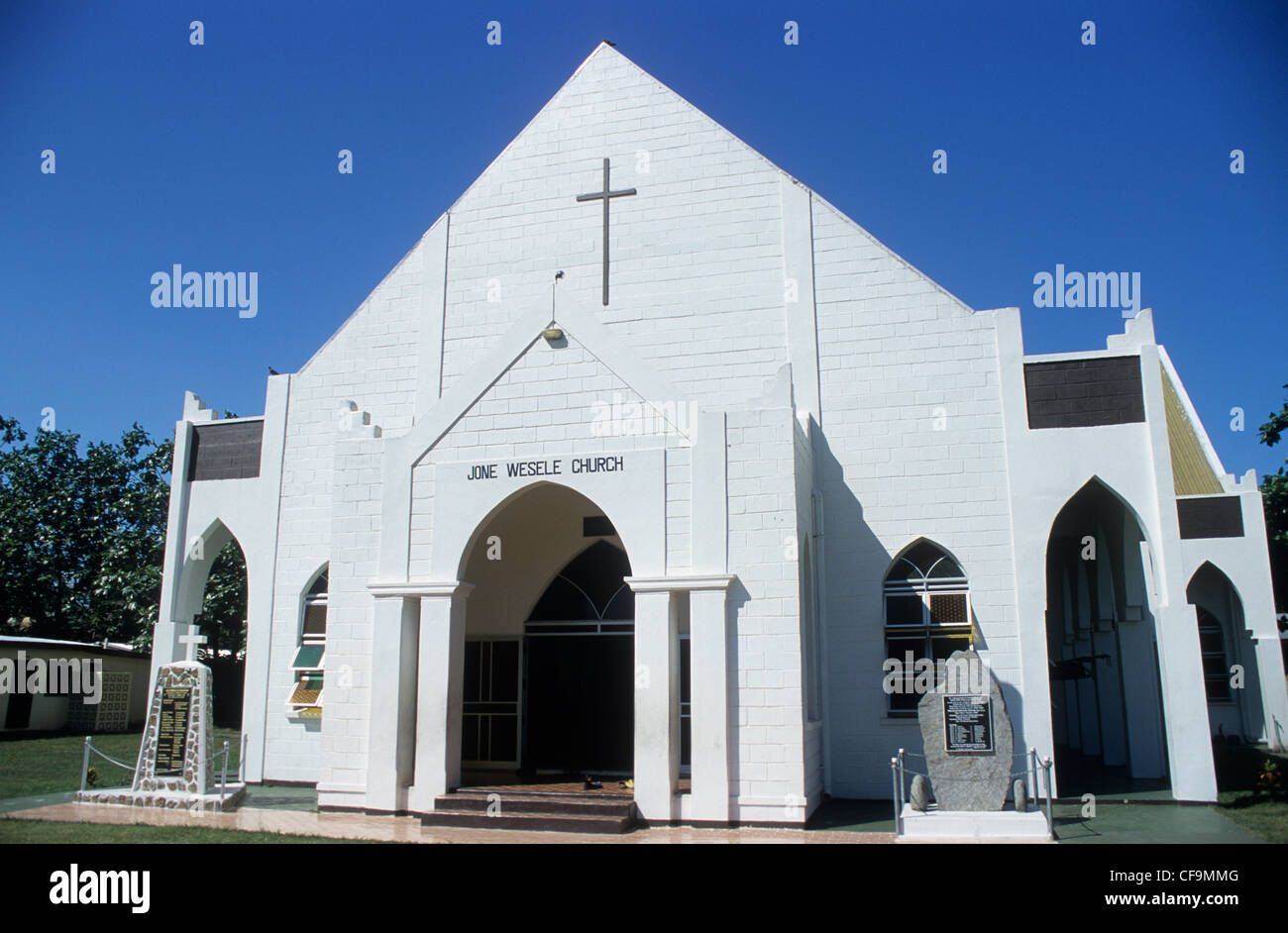 South Pacific, Fiji, the Jo(h)ne Wesele(y) Church at Viseisei village ...