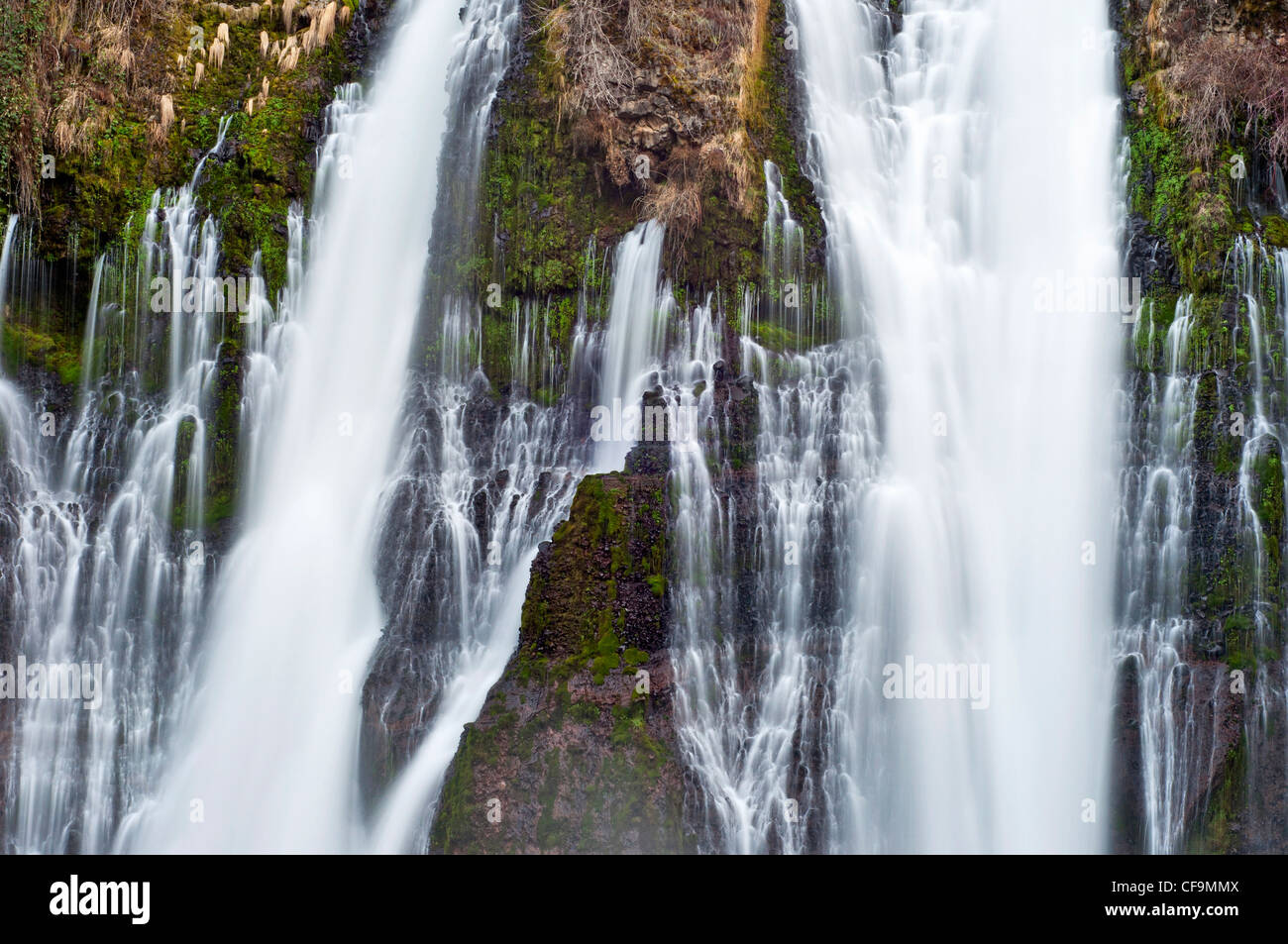 Burney Falls, one of the most beautiful waterfalls in California Stock ...
