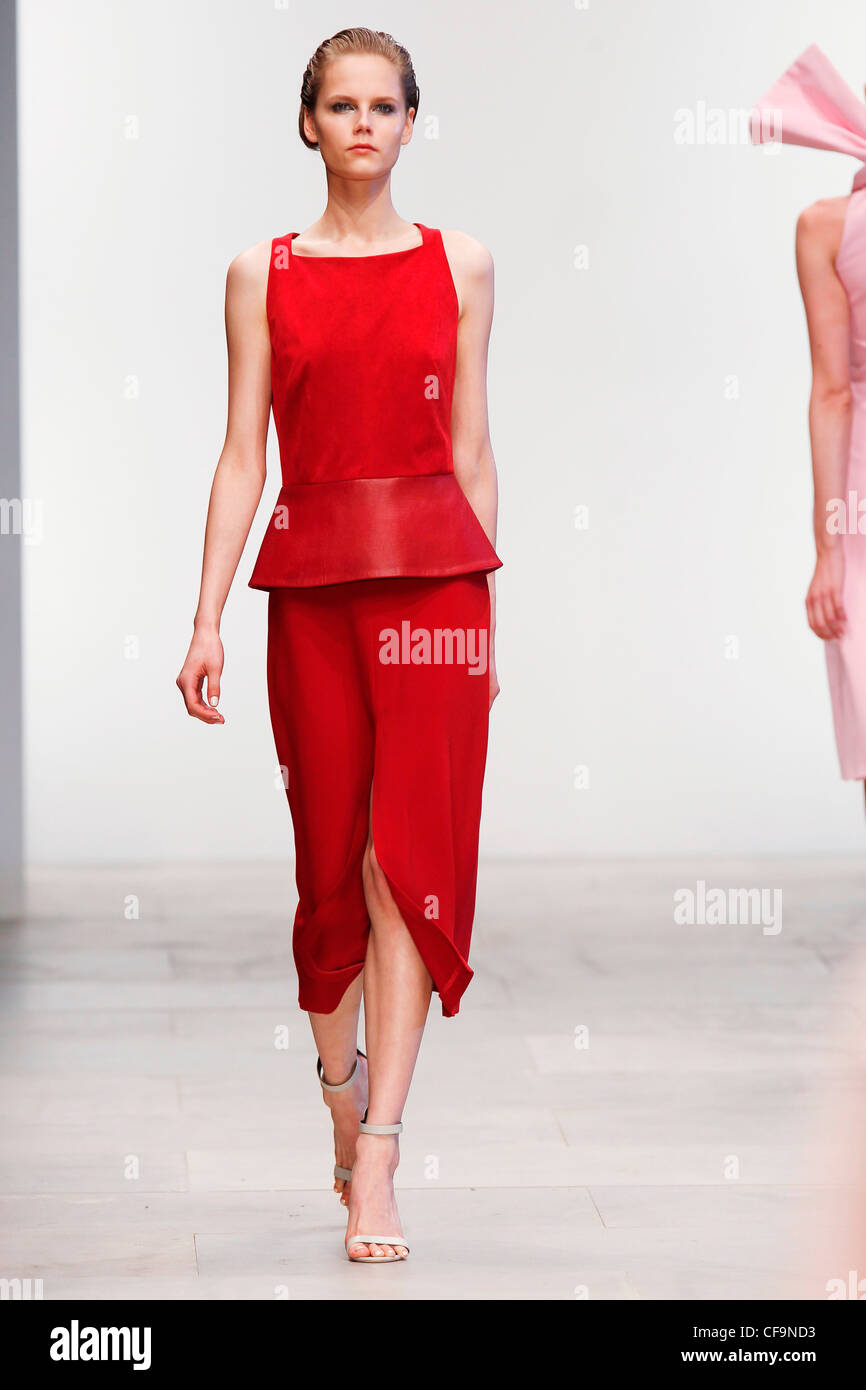 Osman London Ready to WearSpringSummer 2012 Stock Photo - Alamy