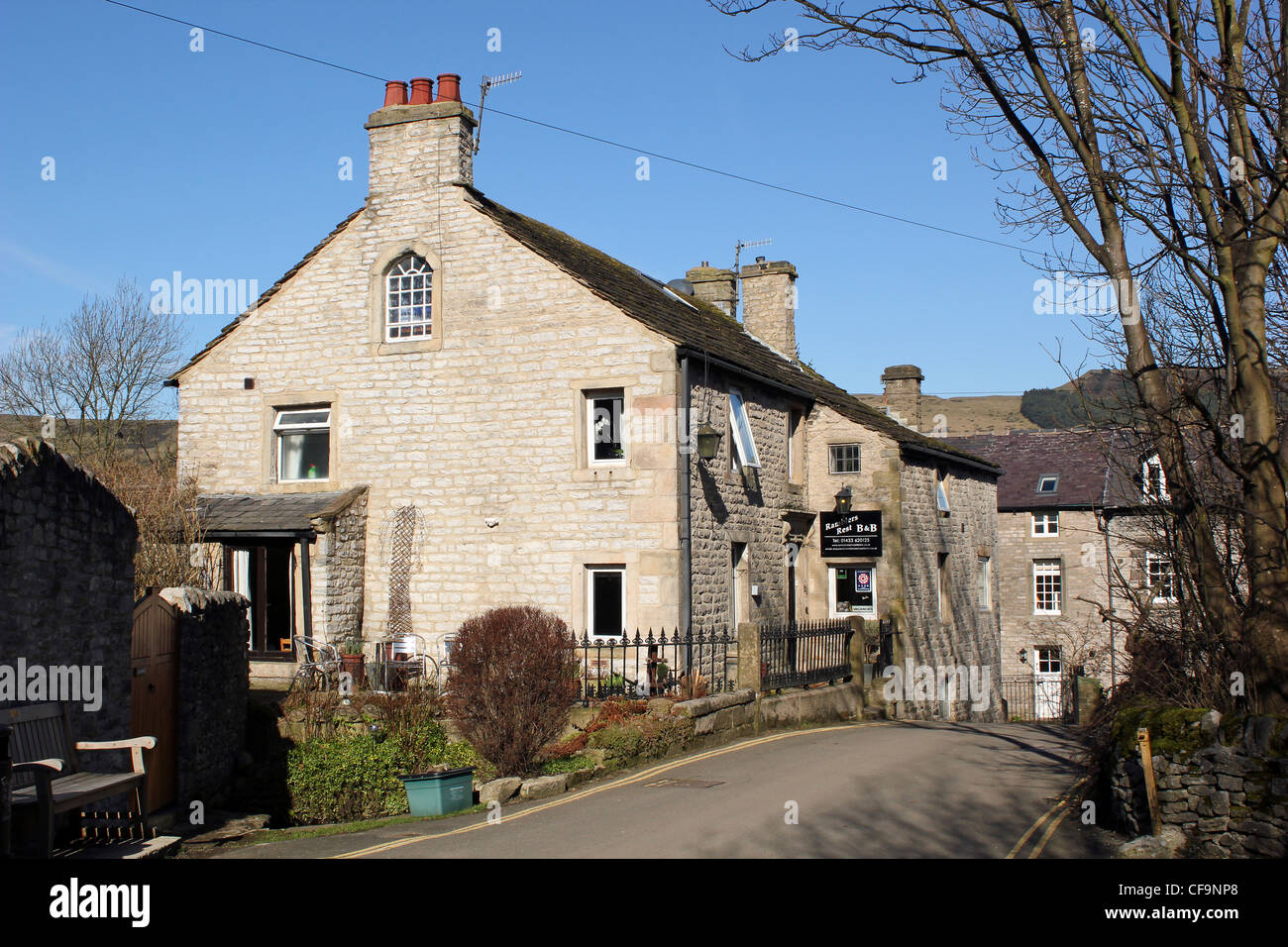 Castleton Derbyshire Peak District National Park England UK Stock Photo ...