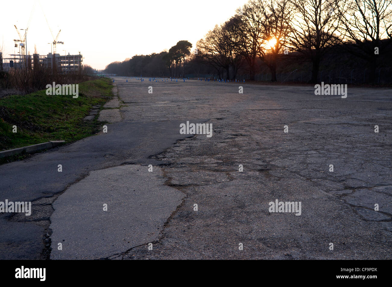 The original Racing Track at Brooklands Motor Racing Circuit Stock ...