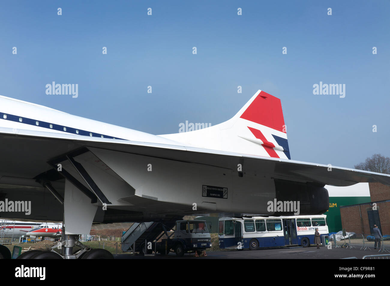 Concorde flight british airways hi-res stock photography and images - Alamy