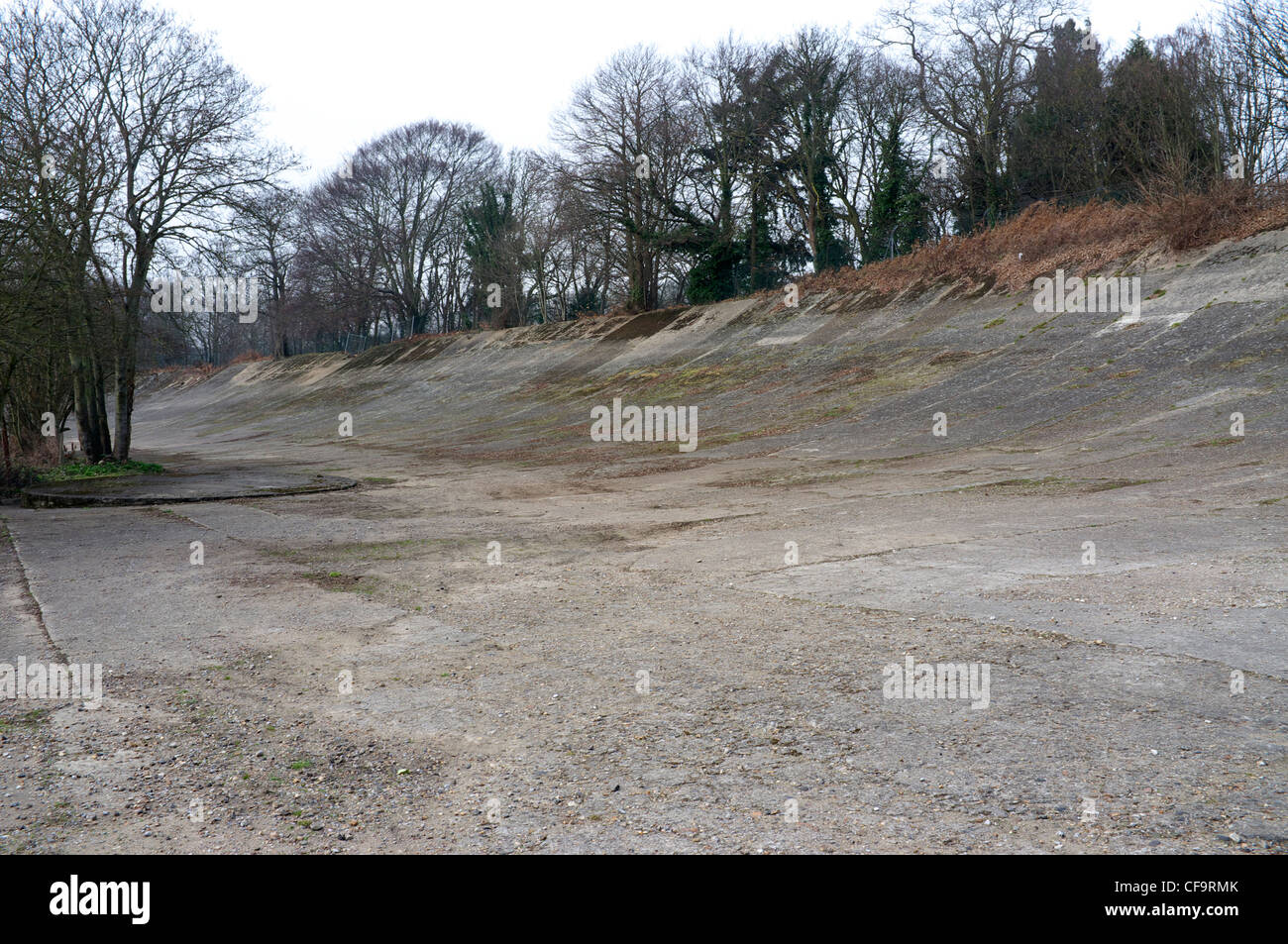 The original Racing Track at Brooklands Motor Racing Circuit Stock ...