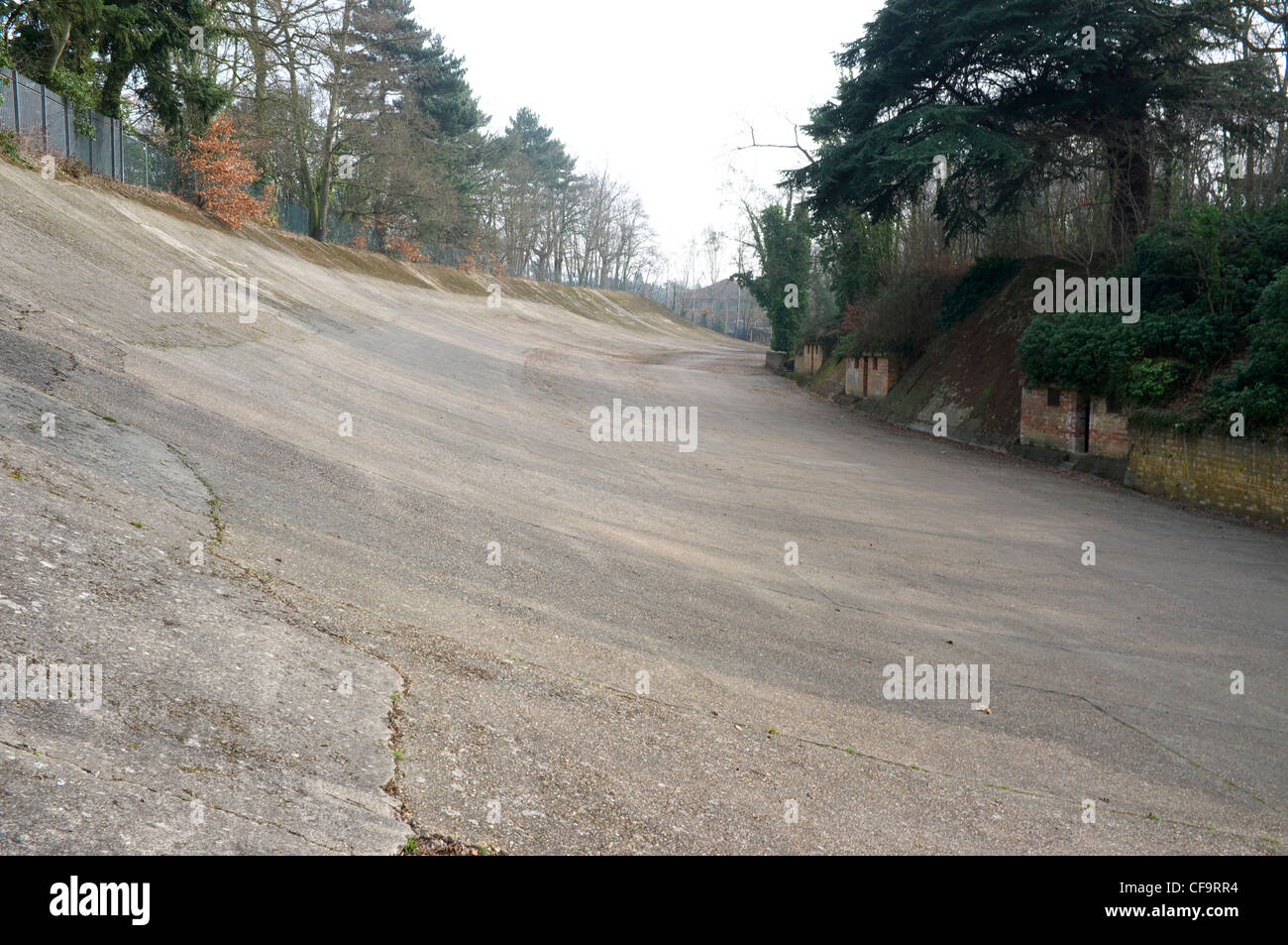 The original Racing Track at Brooklands Motor Racing Circuit Stock ...