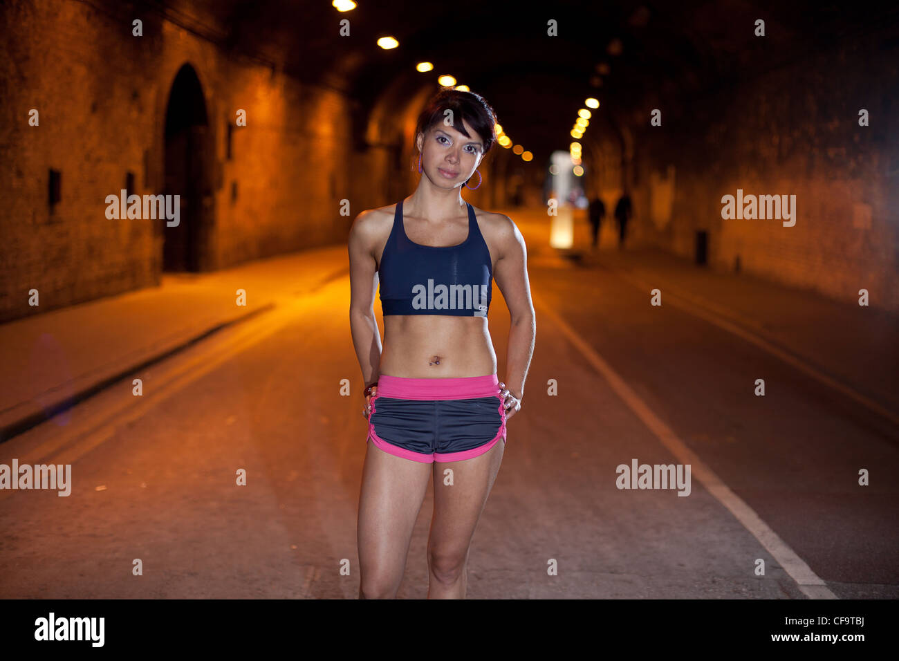 Runner/jogger with Slim Physique in Training - series Stock Photo - Alamy
