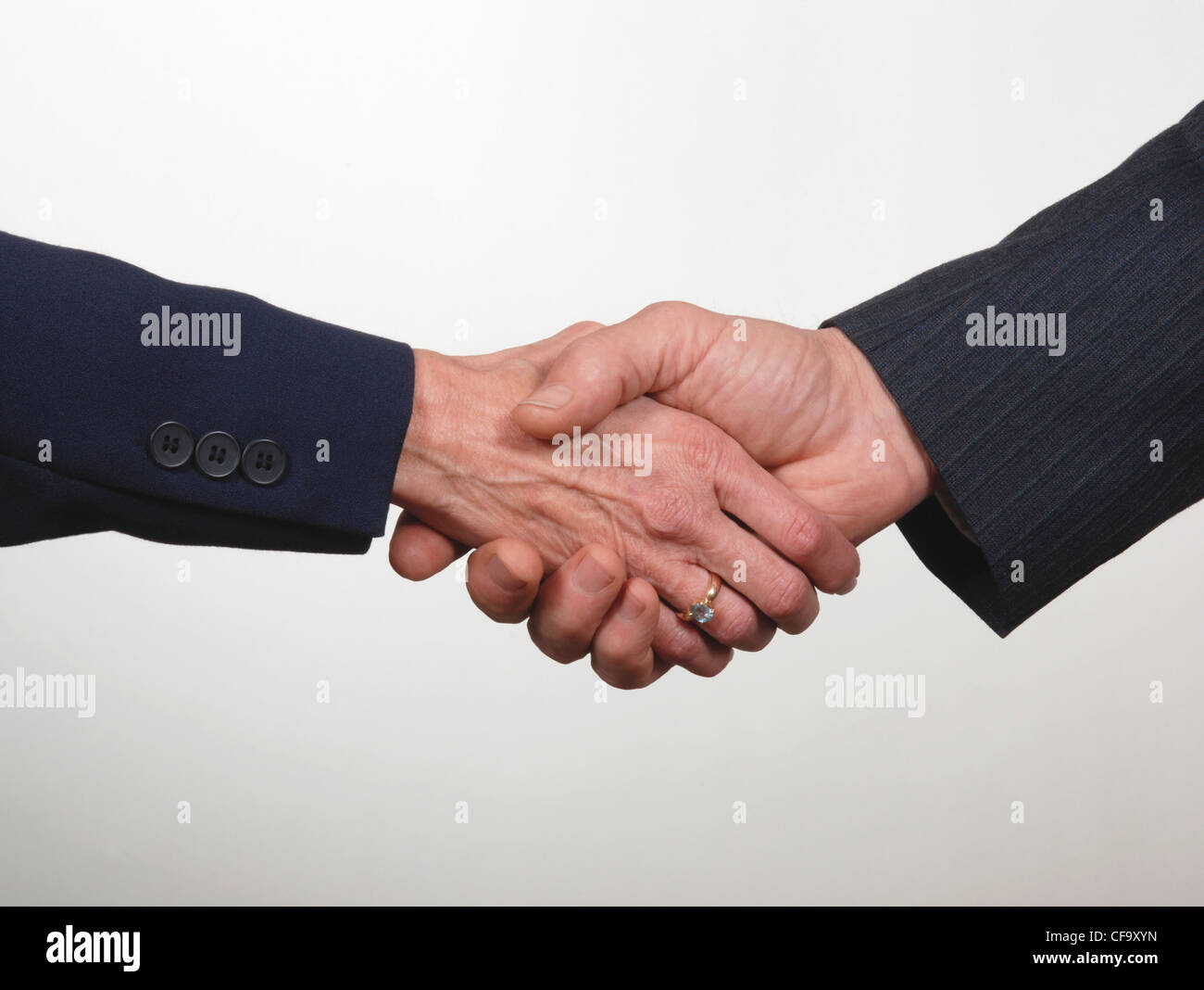 Women handshake isolated hi-res stock photography and images - Alamy