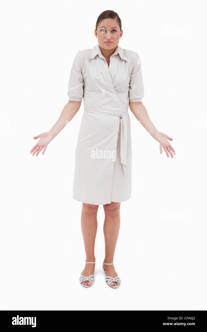 Confused gesture Cut Out Stock Images & Pictures - Alamy