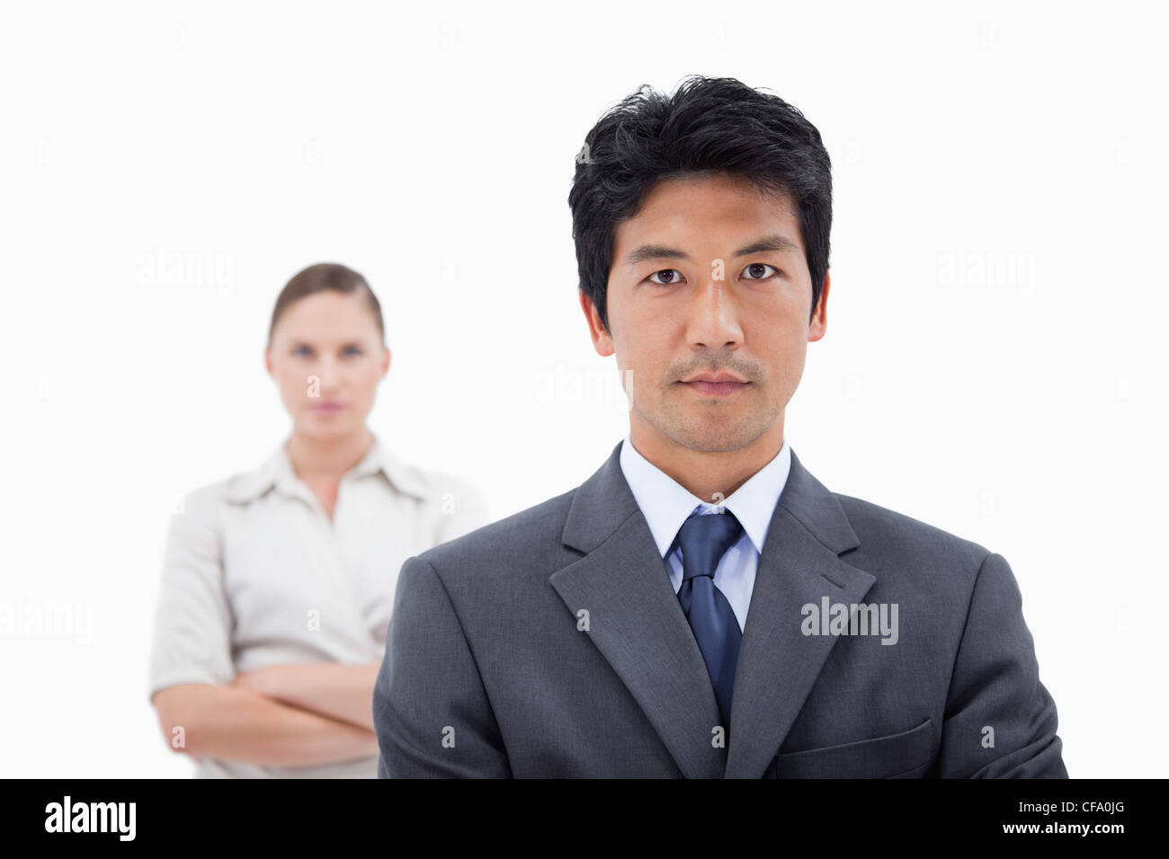 Business people posing Stock Photo - Alamy