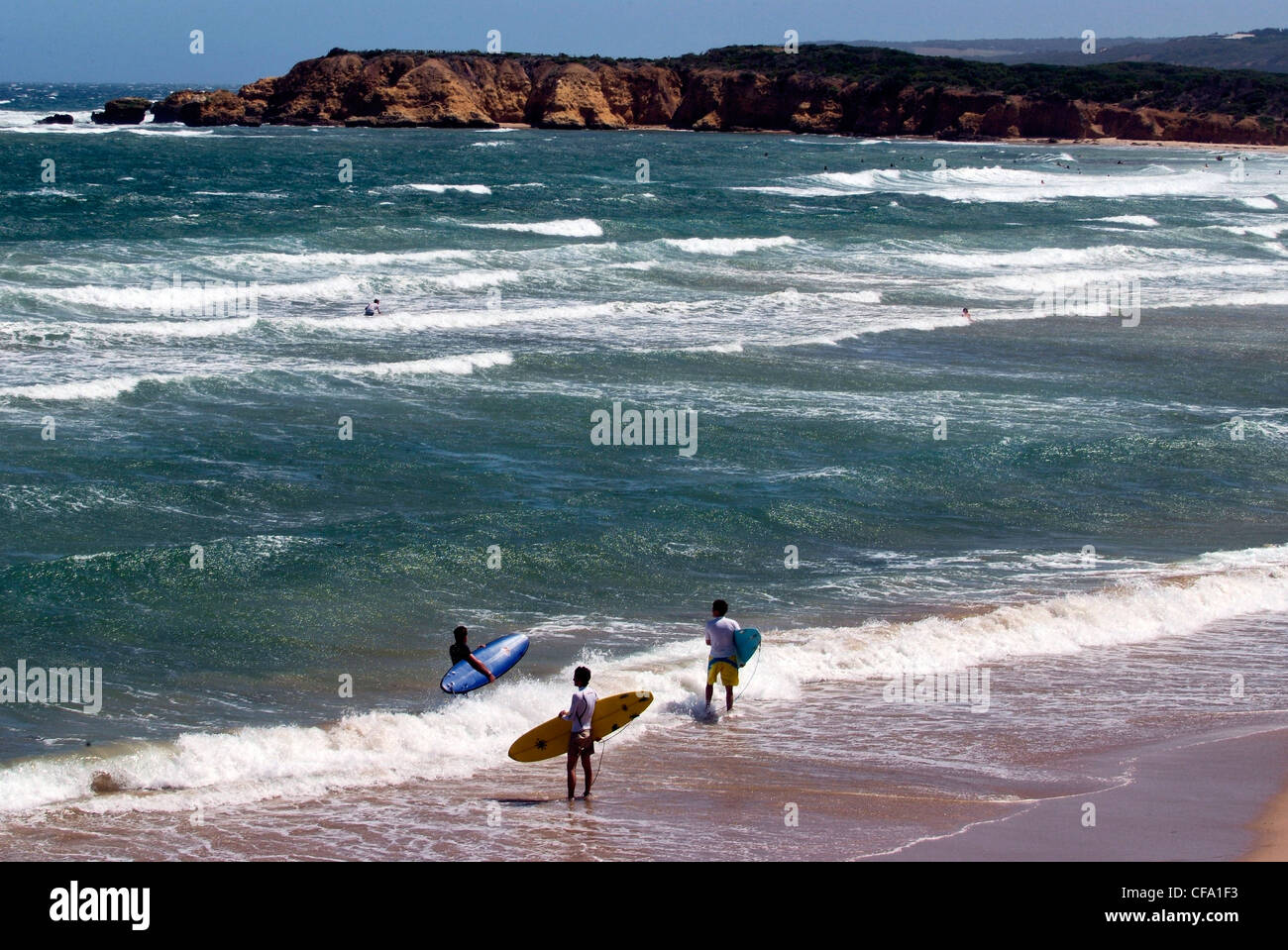 Australia, Victoria, Torquay, surfers, windsurfers Stock Photo - Alamy