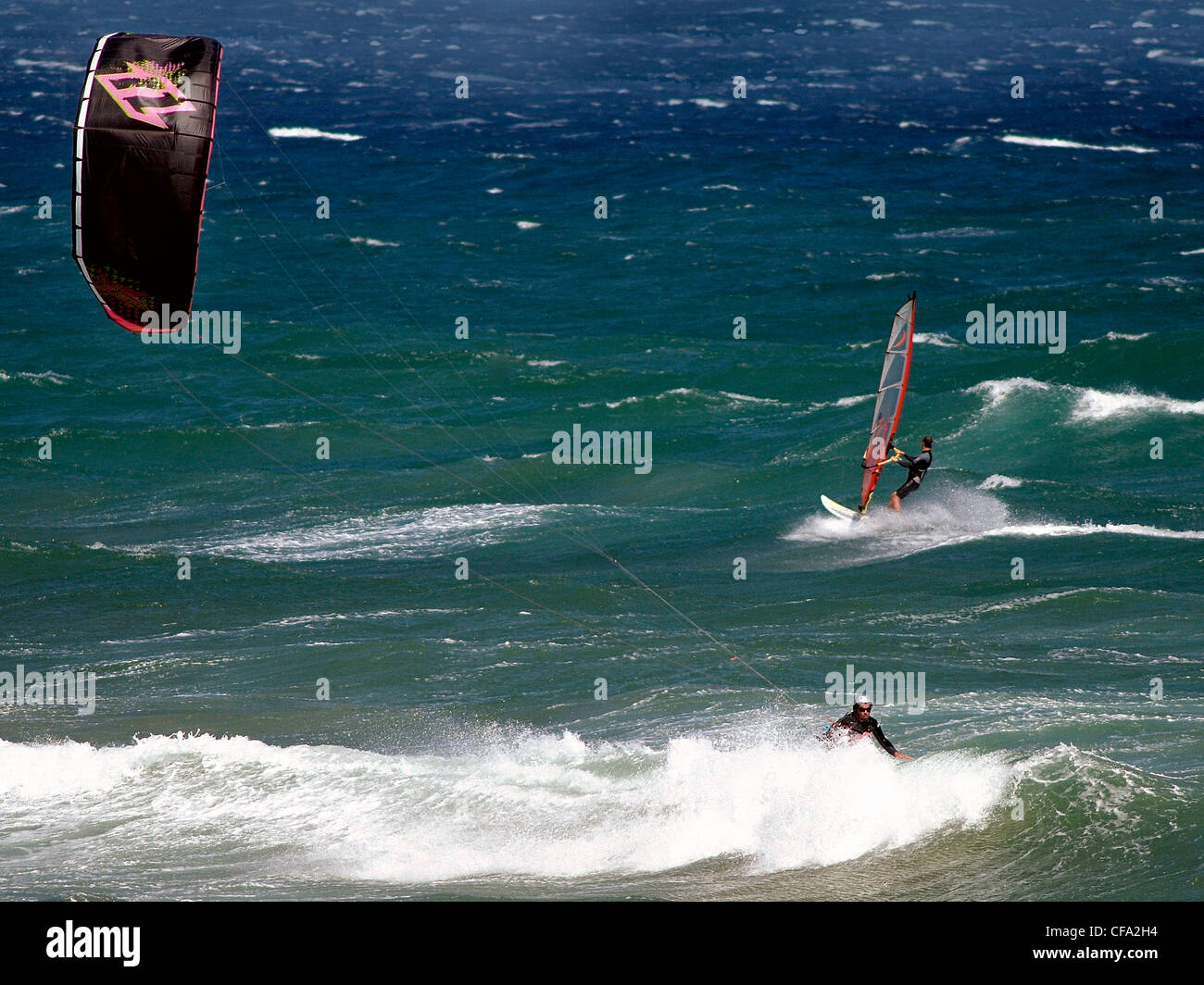 Australia, Victoria, Torquay, surfers, windsurfers Stock Photo - Alamy