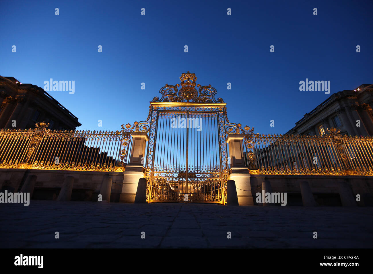 Golden gate versailles france hi-res stock photography and images - Alamy