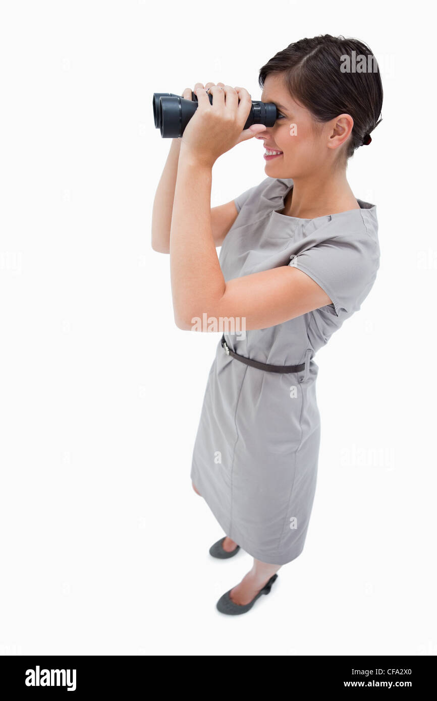 Side view female eyes Cut Out Stock Images & Pictures - Alamy