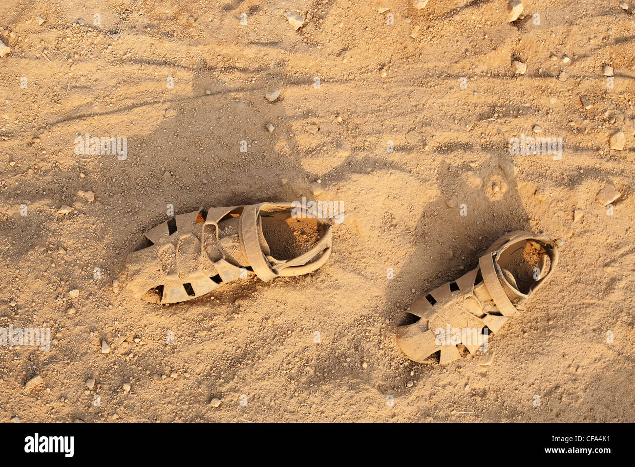 Well worn sandals hi-res stock photography and images - Alamy