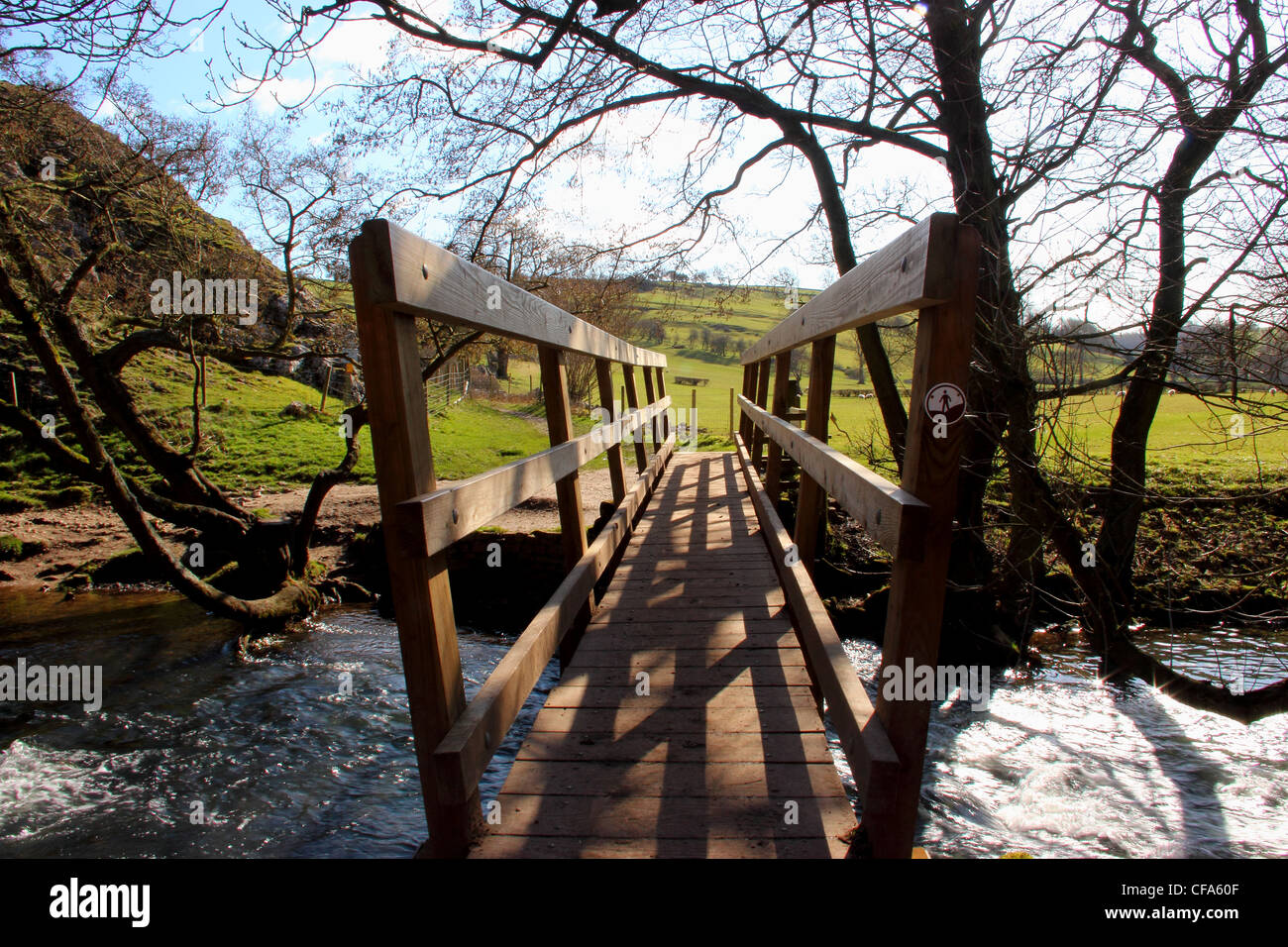 Bridge over water Stock Photo - Alamy