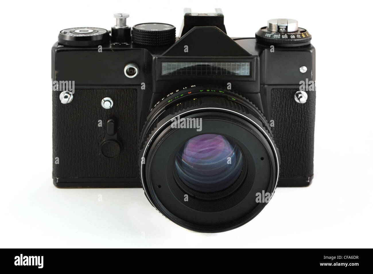 Old camera white background hi-res stock photography and images - Alamy