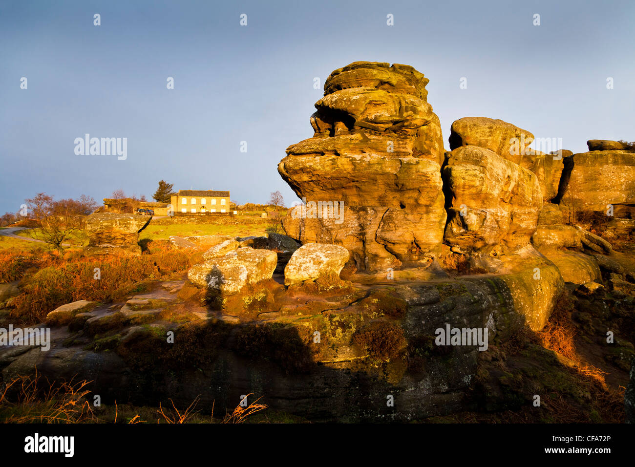 Brimham rocks hi-res stock photography and images - Alamy