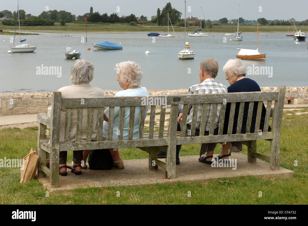 Bosham Hoe, Sussex, UK Stock Photo - Alamy
