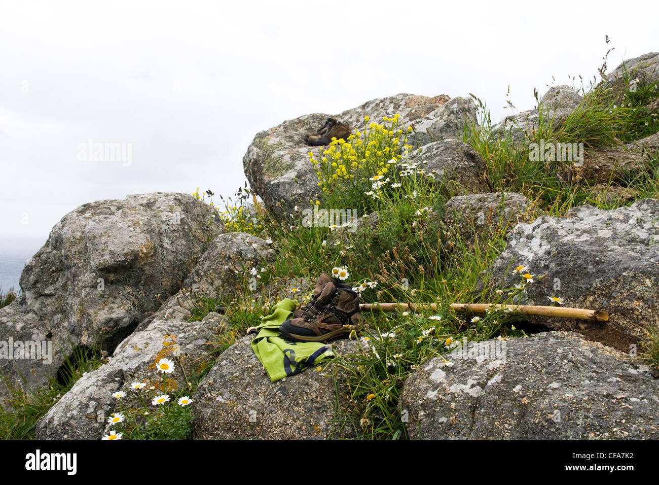 Pilgrim boots hi-res stock photography and images - Alamy